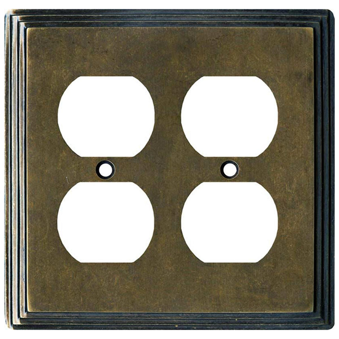 Double Gang Outlet Cover, Double Duplex Outlet Covers – Switch Hits