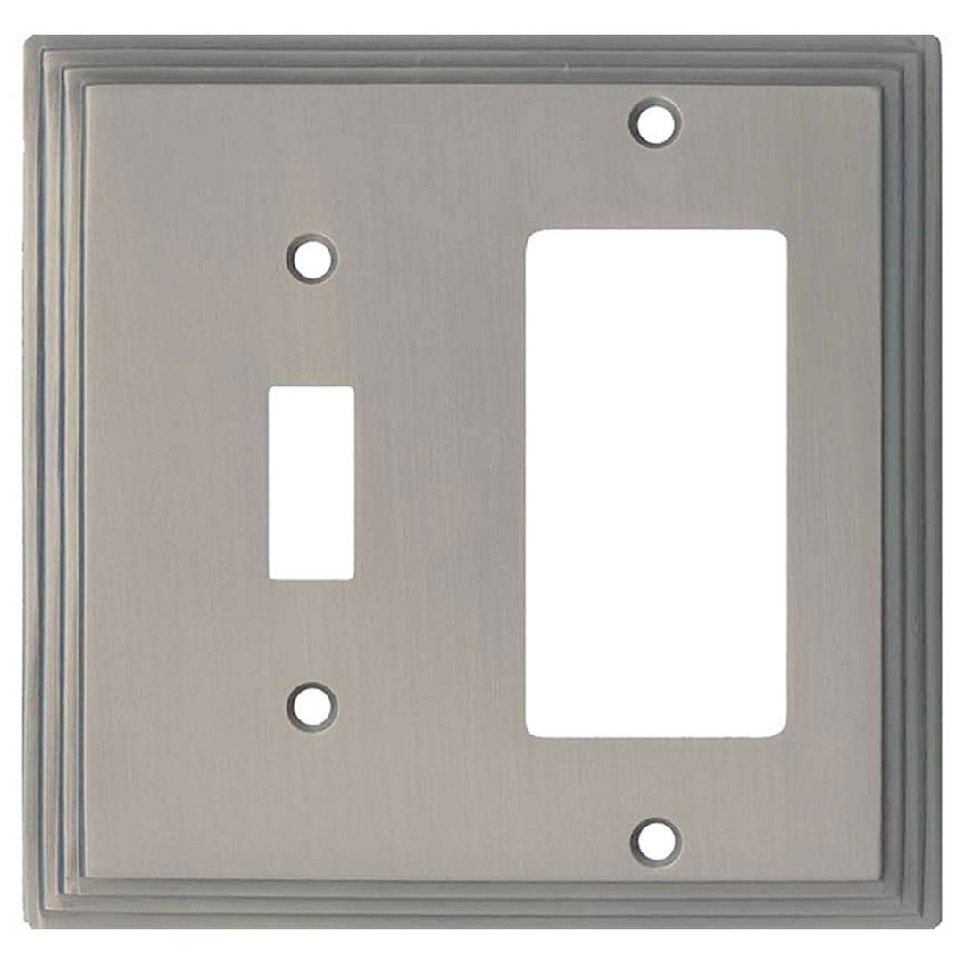 Art Deco Step Satin Nickel – Switch Hits