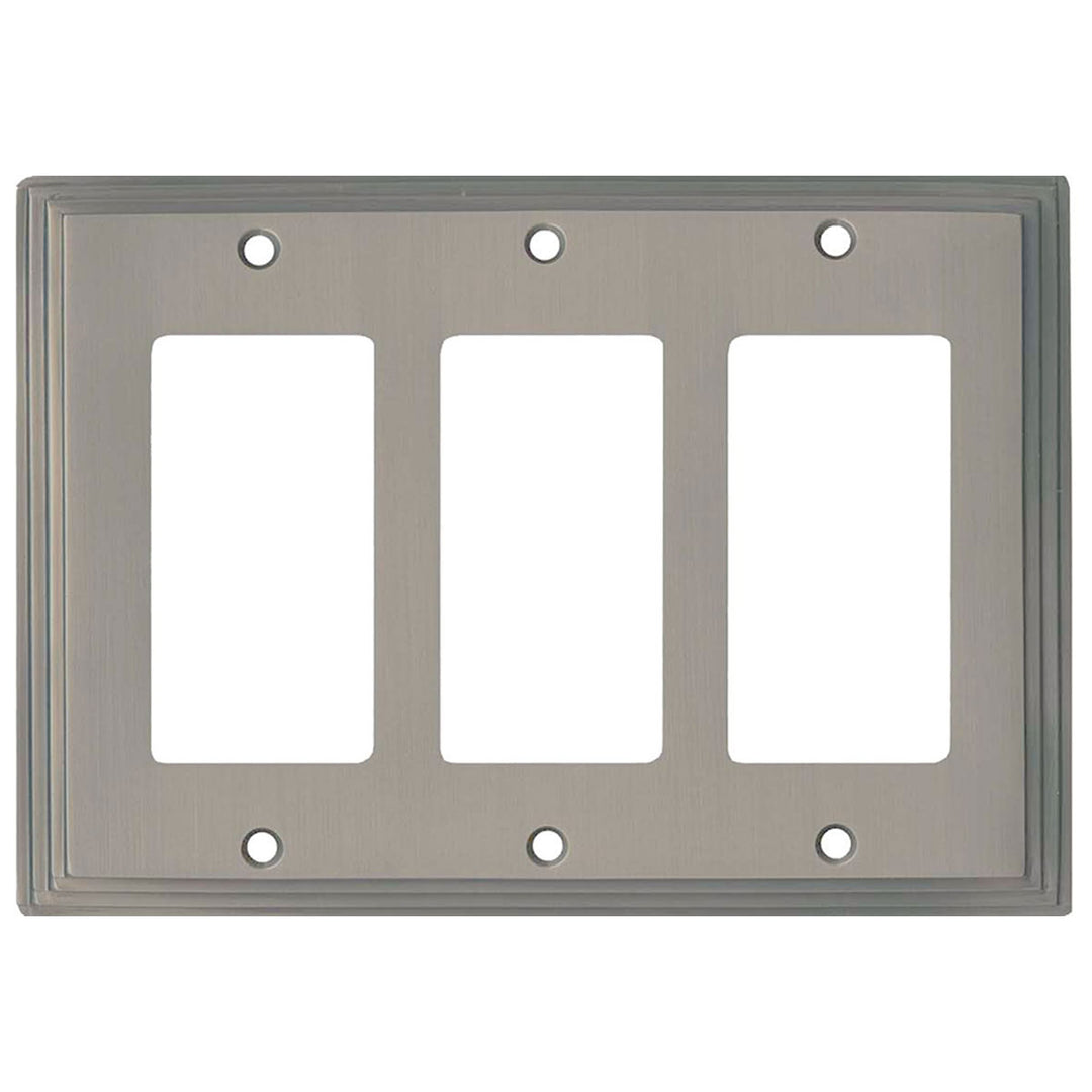 Art Deco Step Satin Nickel – Switch Hits
