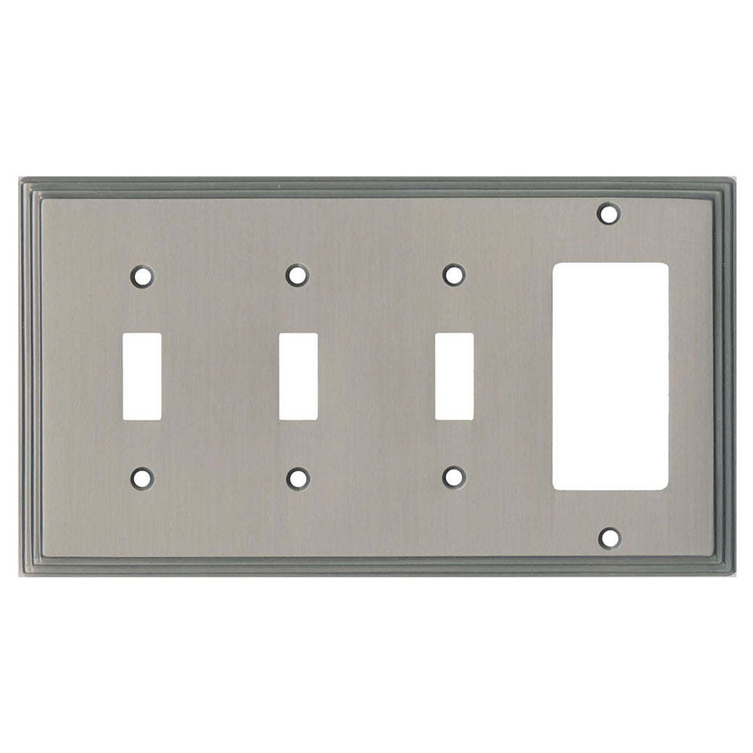 Art Deco Step Satin Nickel – Switch Hits